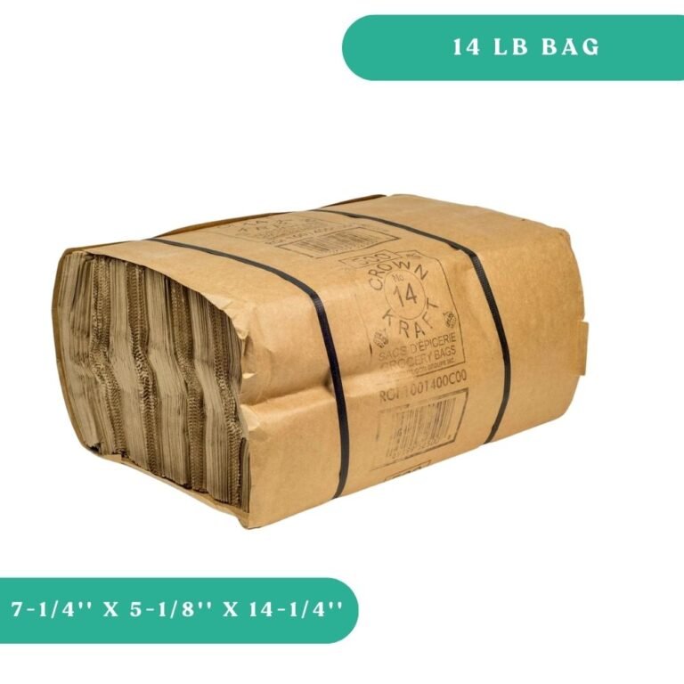 14 lb Paper Bag in Toronto Canada – Durable Kraft Bag