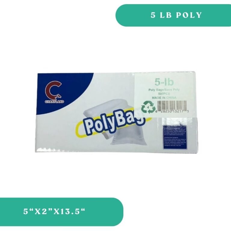 5 lb Poly Bags in Toronto Canada – Strong & Reliable
